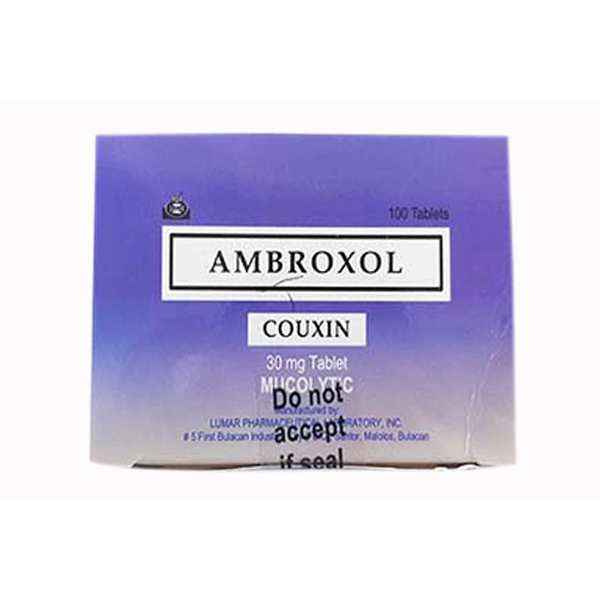 COUXIN Ambroxol Hydrochloride 30mg Tablet 100's price in the ...